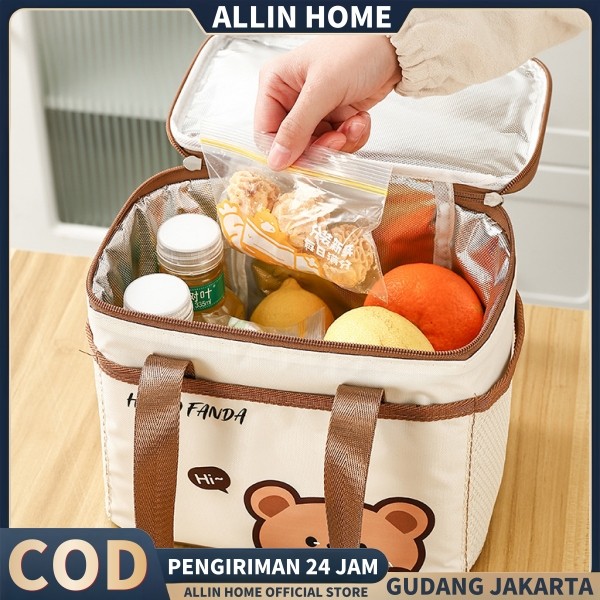 Jual Tas Bekal Anak Tempat Makan Tas Foil Minuman Dingin Tas Piknik ...