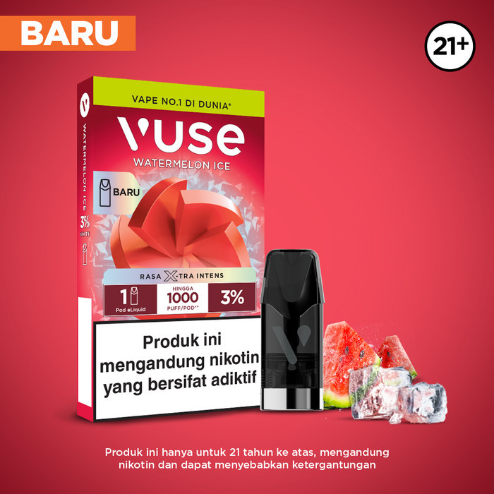 Jual VUSE Pod Ekstra Intens – Watermelon Ice | Vape Pod | Shopee Indonesia