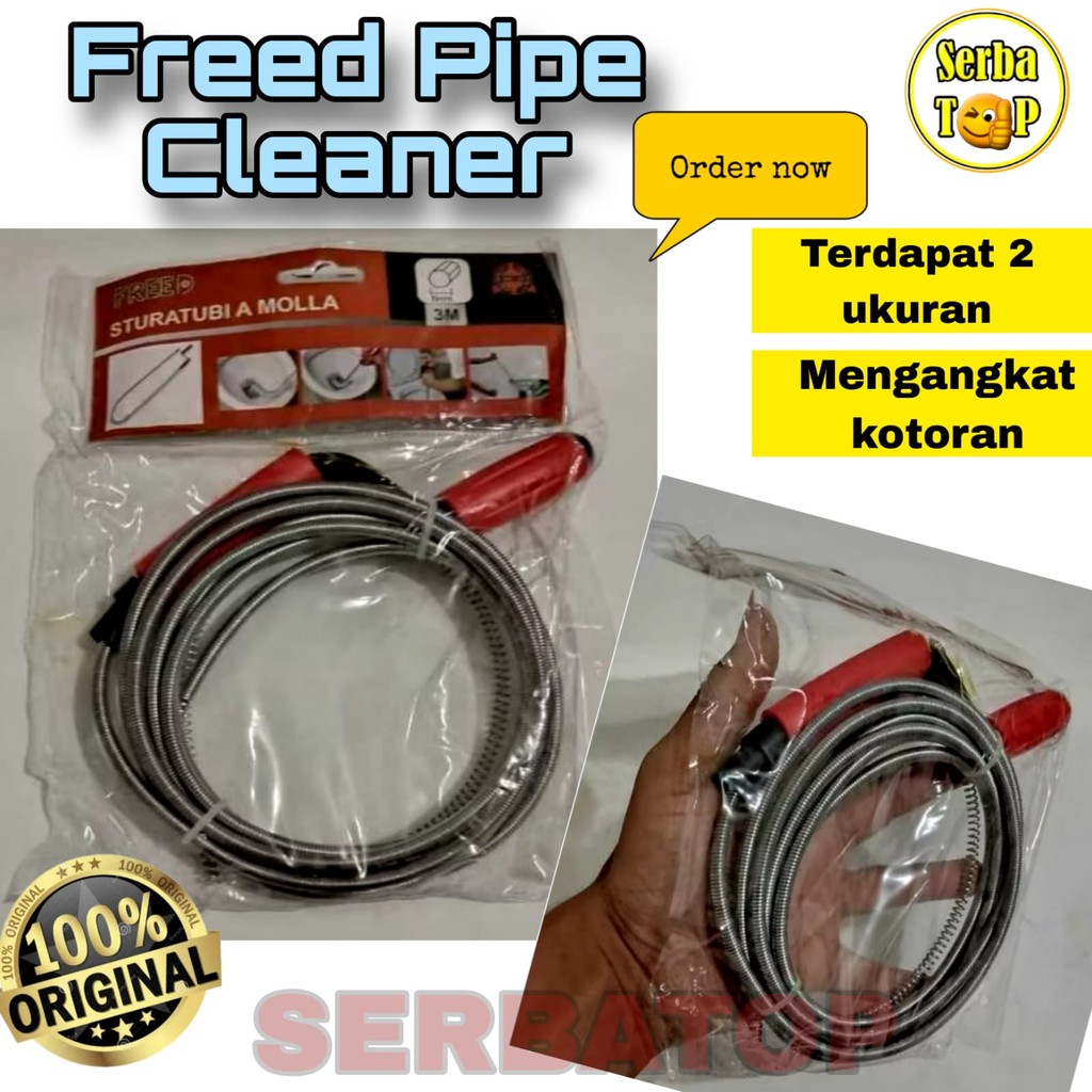 Jual Freed Alat Pembersih Saluran Pipa Sumbat Pipe Cleaner Pipa Tersumbat Pipe Cleaner Manual 3M ...