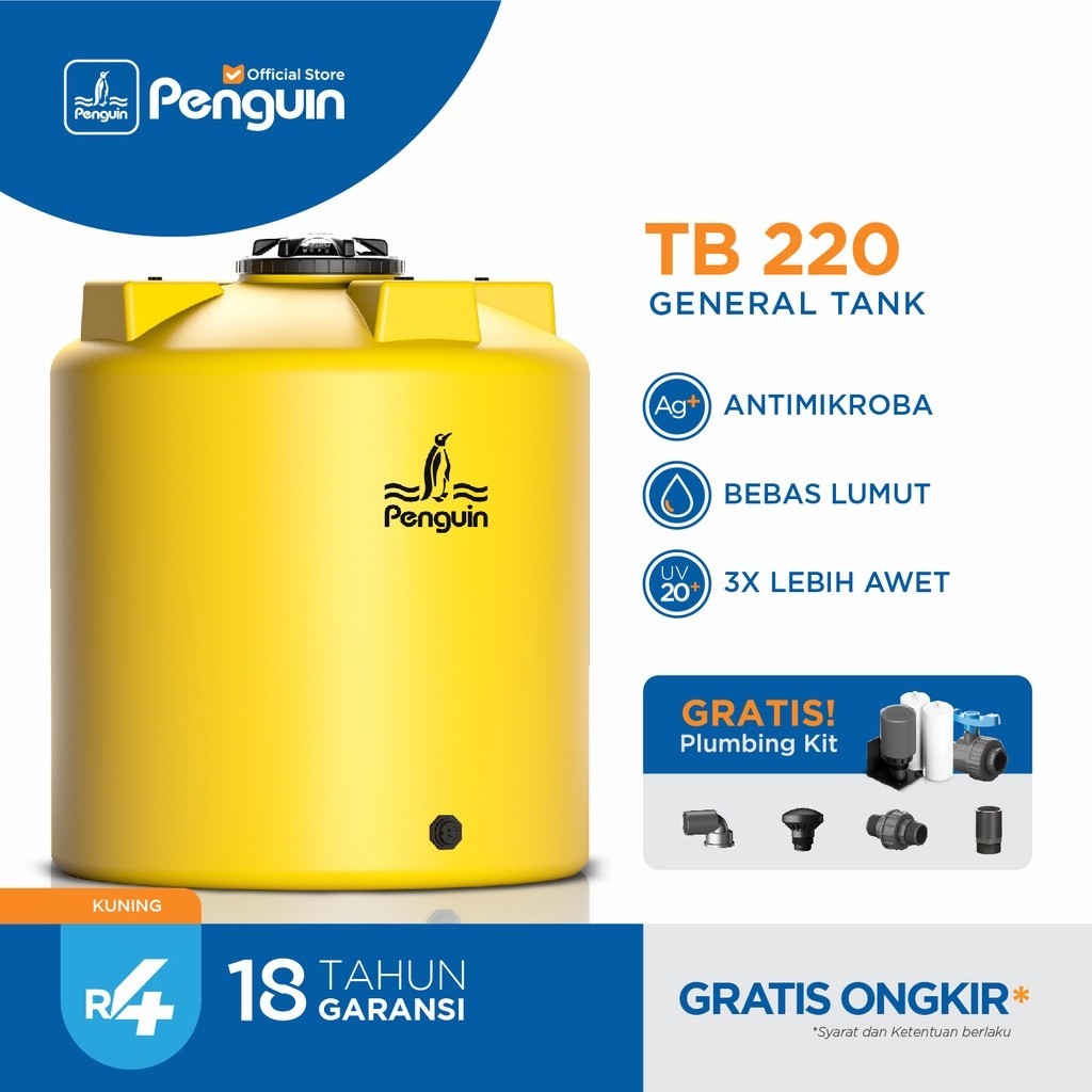 Jual Penguin TB-220 2200 Liter Toren Tandon Tangki Air General Tank ...