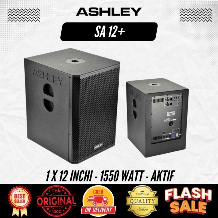 Jual Subwoofer Aktif Ashley Sa 12+ Original Produk Original Produk ...