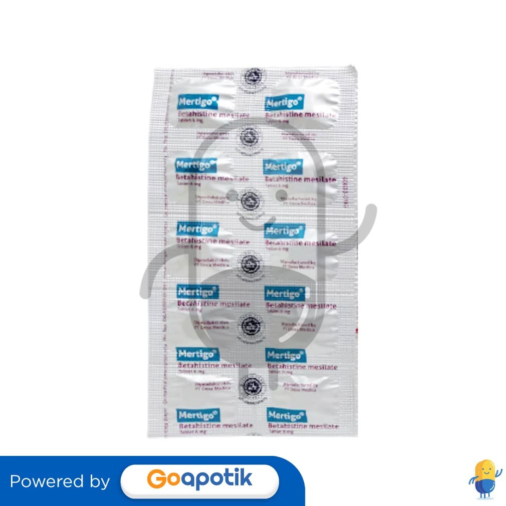 Jual Mertigo 6 Mg Strip 10 Tablet | Shopee Indonesia