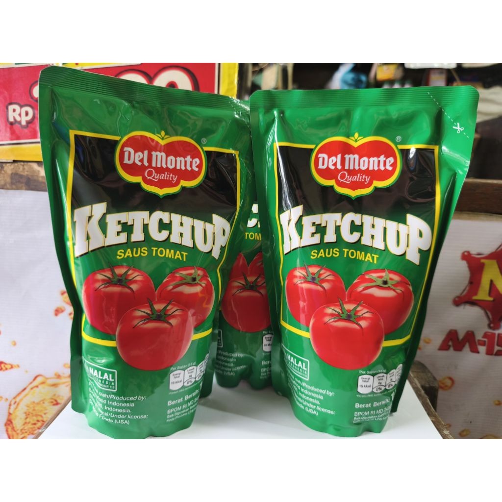 Jual Del Monte Saus Tomat Pouch 1000gr | Shopee Indonesia
