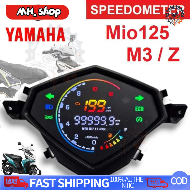 Jual Speedometer Digital LED Yamaha Mio M3 Mio Mio Z PNP Indikator ...