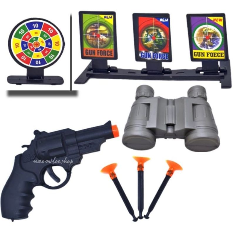 Jual Figurin police toy set mini mix model Mainan Set blaster Borgol ...
