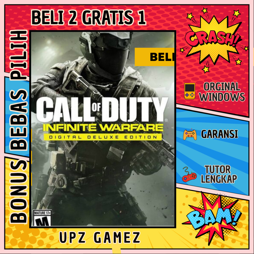 Jual CALL OF DUTY INFINITE WARFARE DIGITAL DELUXE - GAME PC / GAME ...