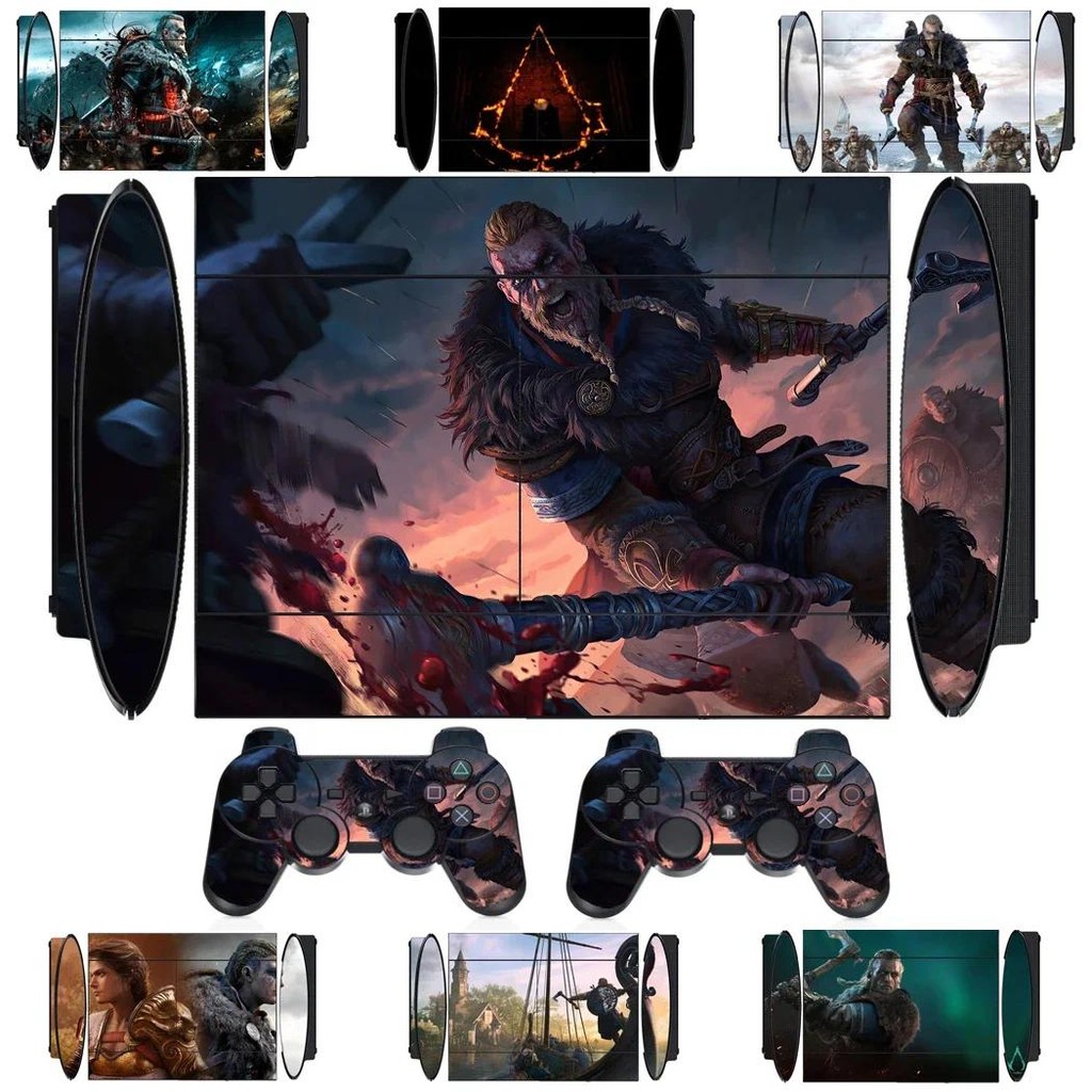 Jual 2062 Vinyl Skin Sticker Protector for Sony PS3 Super Slim and 2 ...