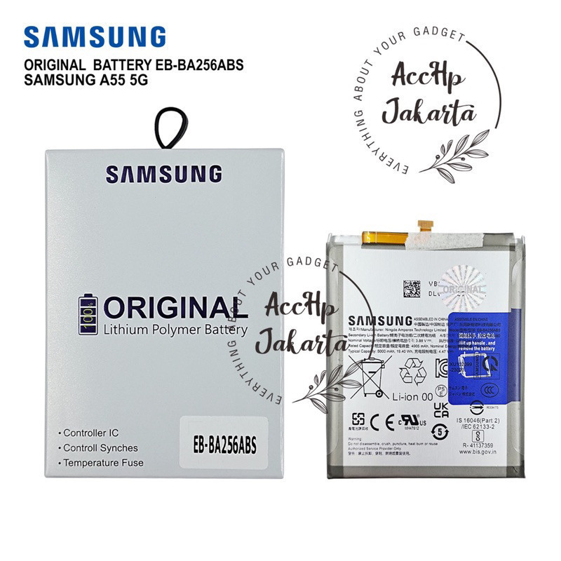 Jual Baterai Samsung A55 5G EB-BA256ABS Batu Batrai A55 5G Battery ...