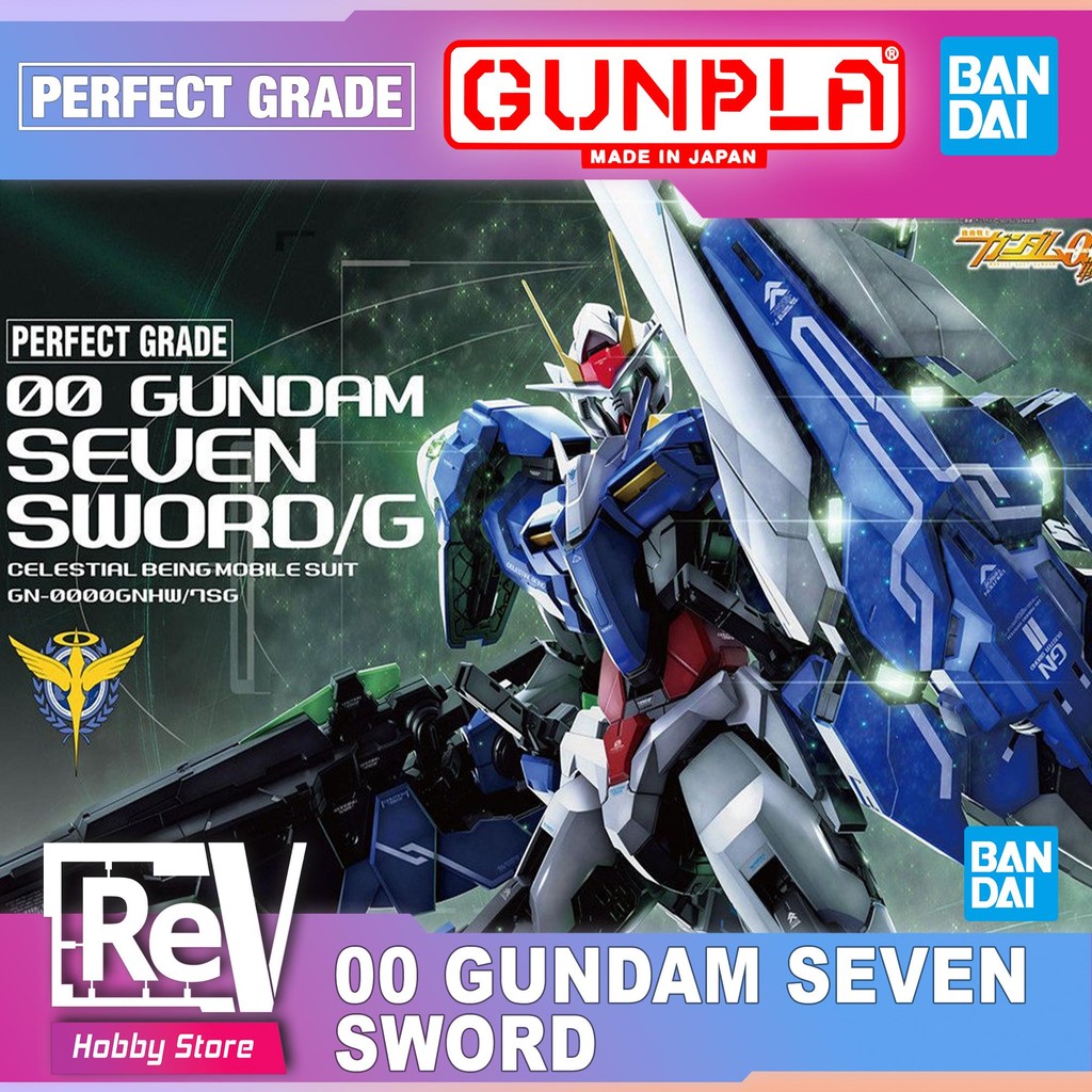 Jual PG GUNDAM 00 SEVEN SWORD BANDAI PERFECT GRADE 1/60 | Shopee Indonesia