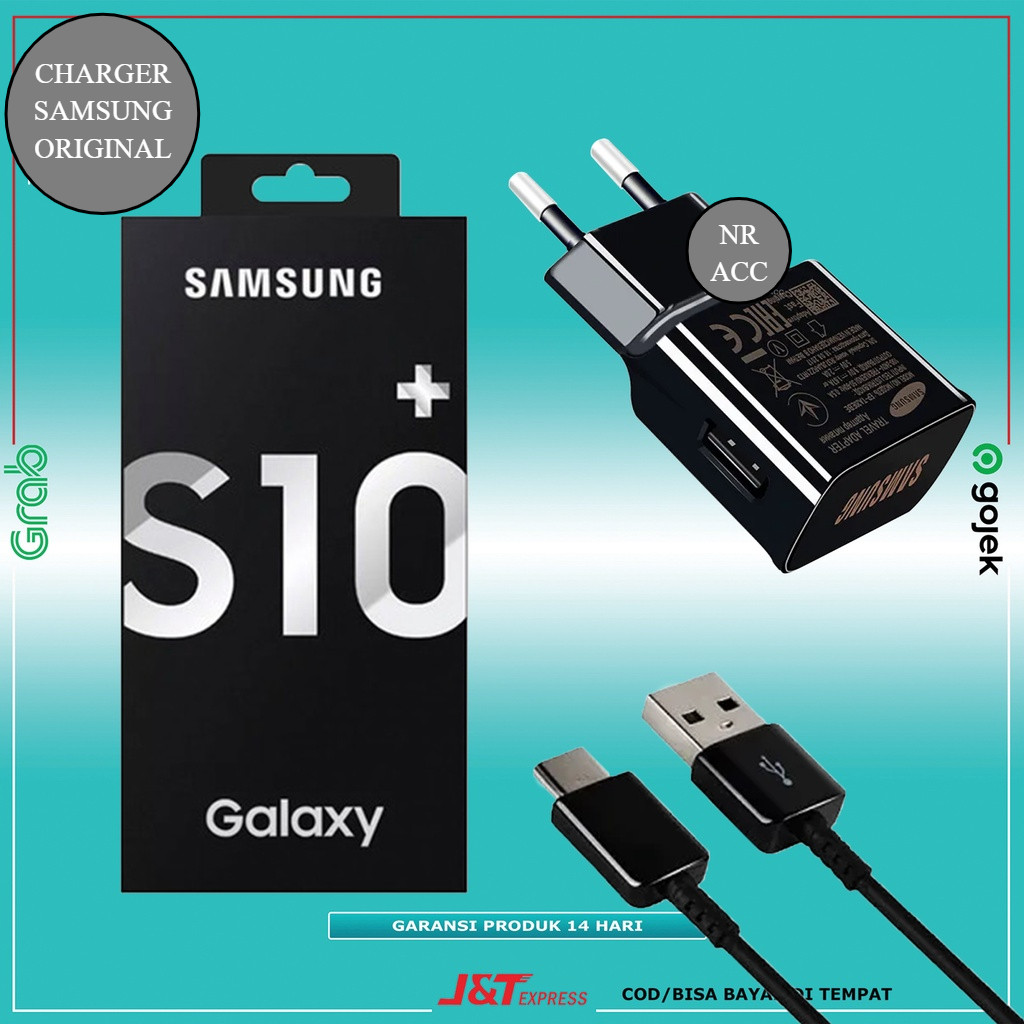 Jual Charger Samsung Original 100% Tipe-C Fast Charging / Charger Samsung S10 S9 S8 A70 A50 A30 ...