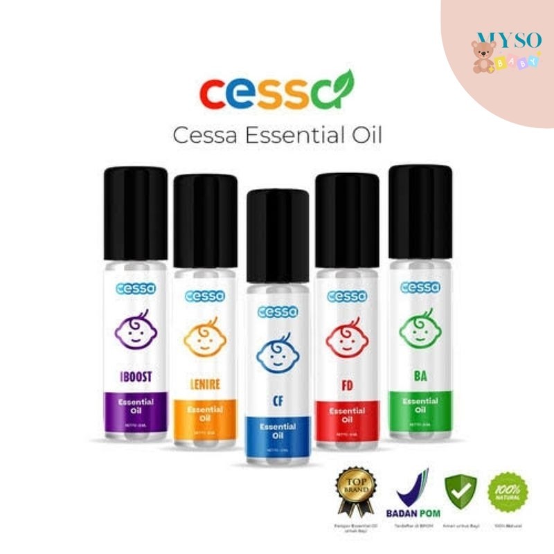 Jual Promo Cessa baby essential oil 8ml 0-3 tahun natural oil roll on ...