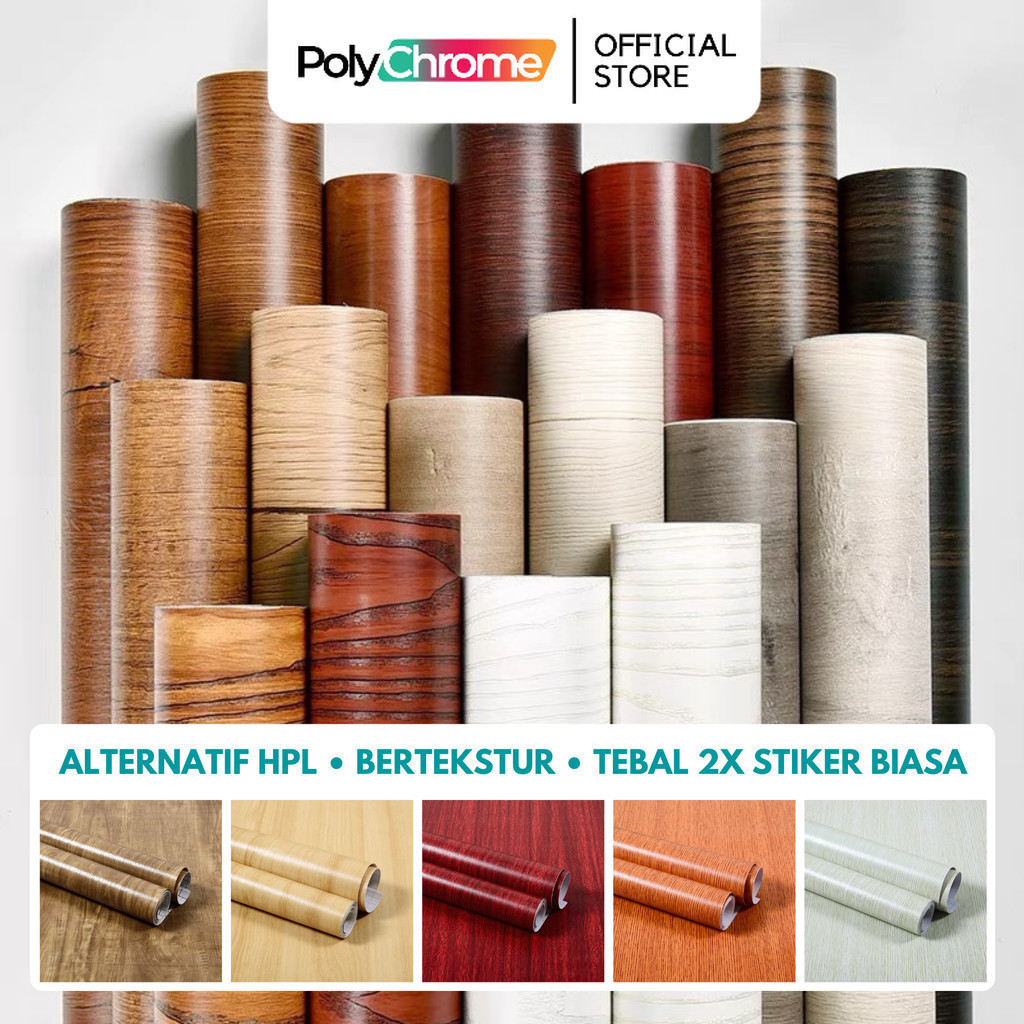 Jual Wallpaper Furniture Lignin® High Quality 2x Ketebalan Stiker biasa ...