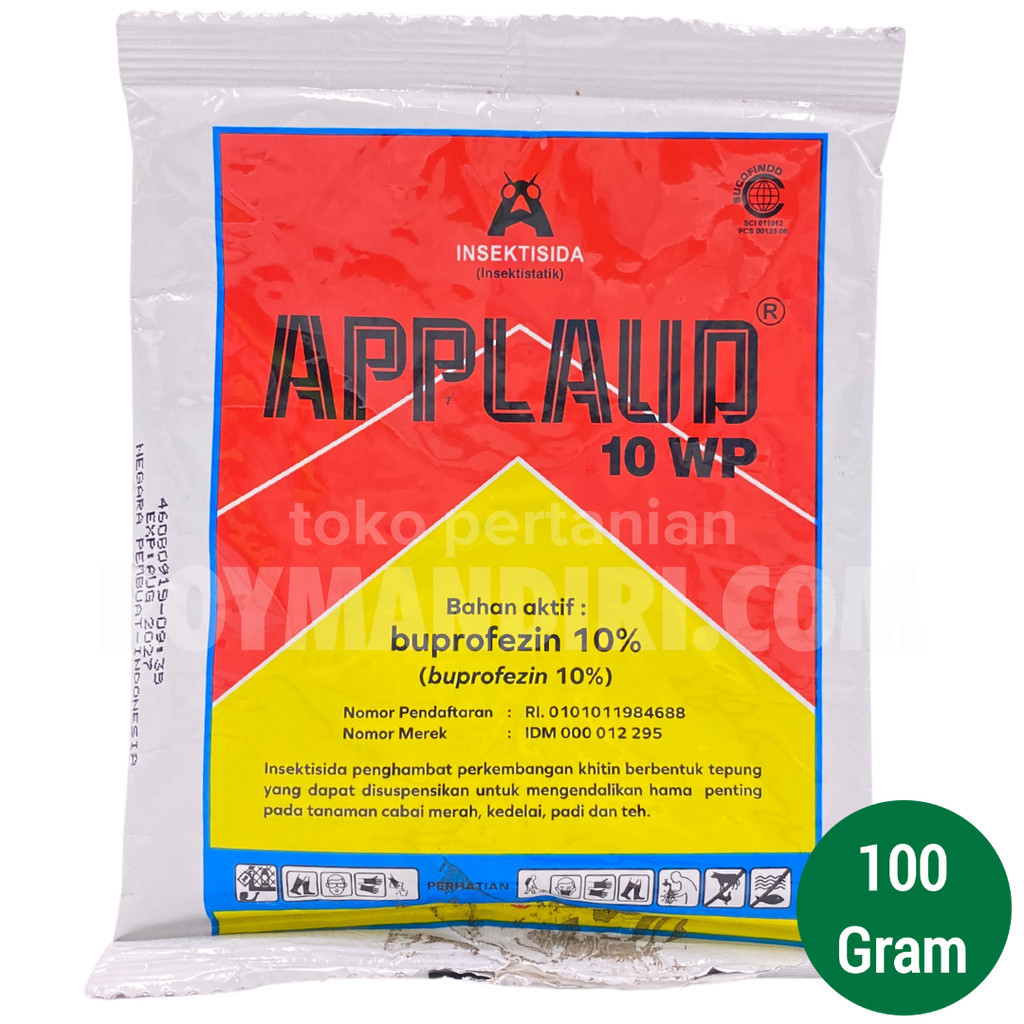 Jual Insektisida Penghambat Perkembangan Khitin Applaud 10WP @100 gram ...