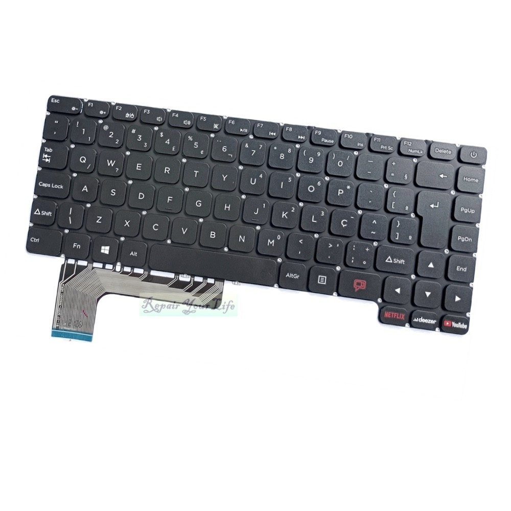Jual PREORDER PT-BR Portuguese Brazil Keyboard for Positivo Notebook ...