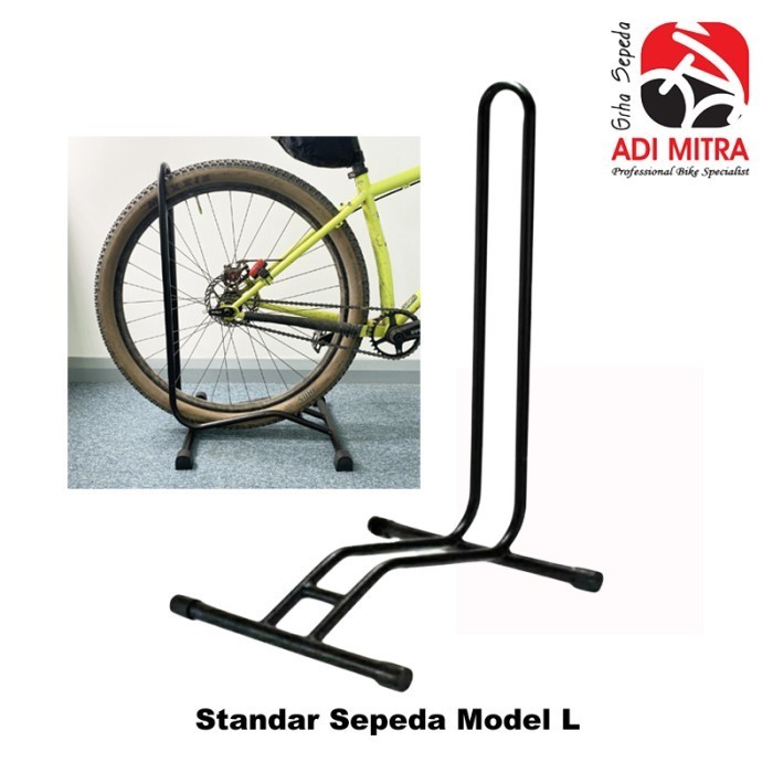 Jual Standar Sepeda Model L - Stand Display Stand Parkir Paddock Sepeda ...