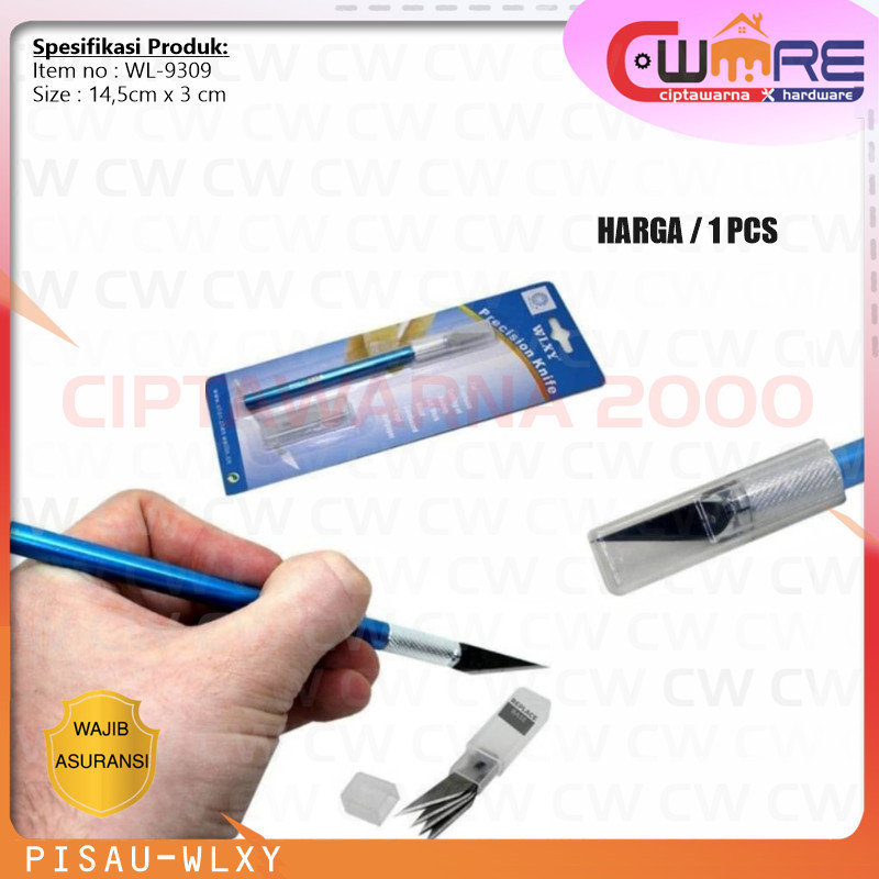 Jual WLXY WL-9309 Pisau Ukir Hobby Tatah IC Knife Art Pin Strip | Shopee Indonesia
