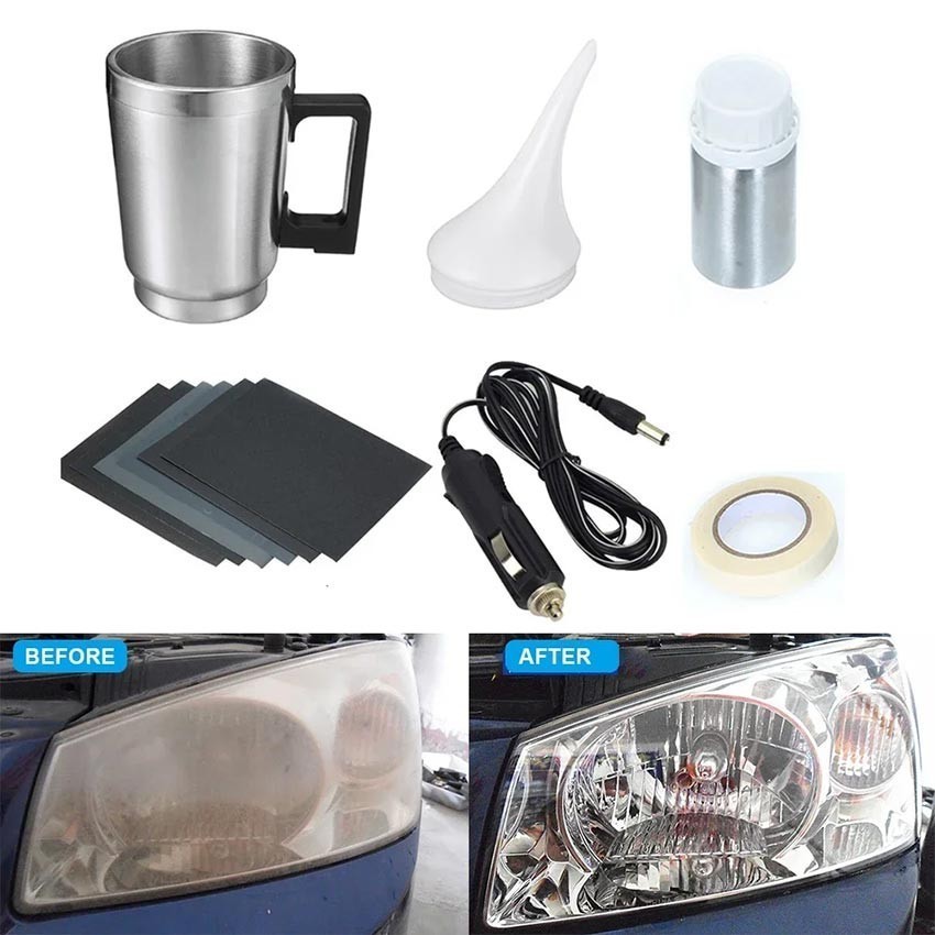 Jual paket nano burn coating headlamp mika lampu set lengkap | Shopee ...