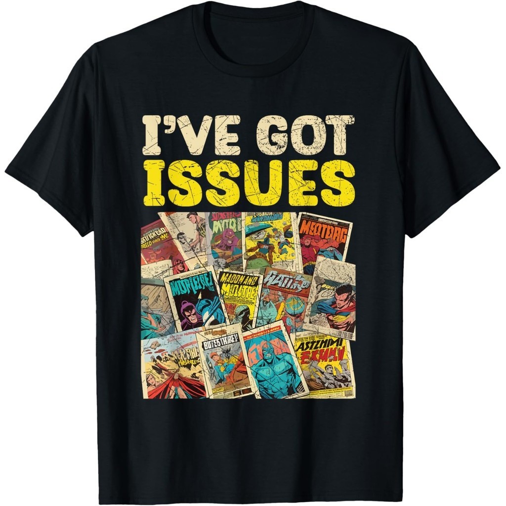 Jual Baju Kaos Comic Collector Comic Reader Reading Comic Books T-Shirt ...