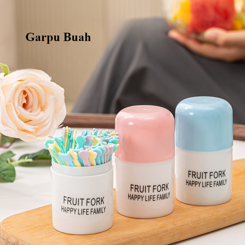 Jual 100Pcs / Garpu kue / Garpu Plastik / Garpu Buah / Garpu Kecil ...