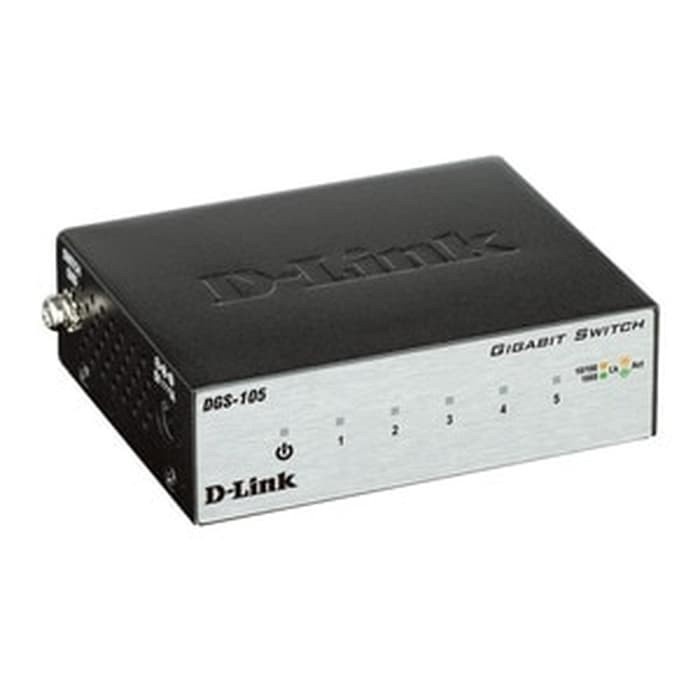 Jual DLink DGS-105GL Switch 5-Port Gigabit Metal DGS-105 N | Shopee ...