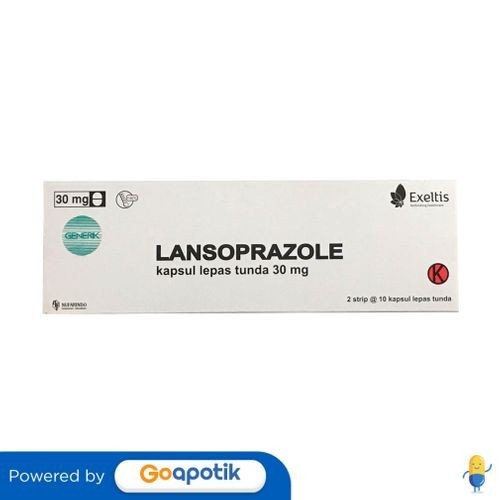 Jual Lansoprazole Nufarindo 30 Mg Box 20 Kapsul | Shopee Indonesia
