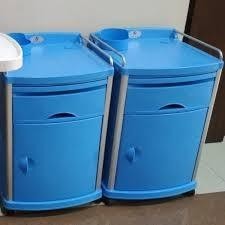 Jual SELLA BEDSIDE CABINET LEMARI RANJANG PASIEN ABS ALMUNIUM KY-B5 KY ...