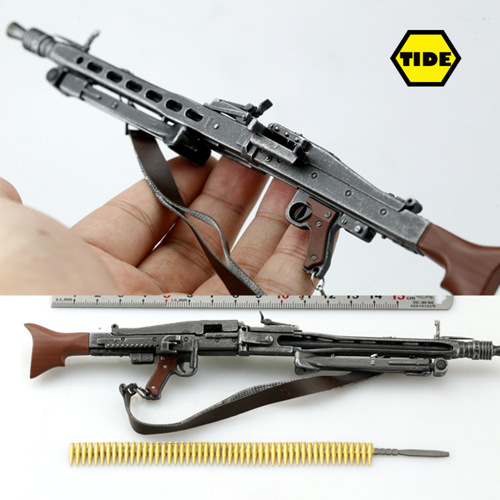 Jual WWII Series 1/6 MG42 Machine Gun PVC Material Can't Be Fired Model ...