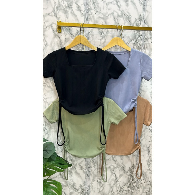 Jual KAOS CEWE JUMBO OVERSIZE KLAMBI SANTAI / CROP TOP PREMIUM 3PCS 100 ...