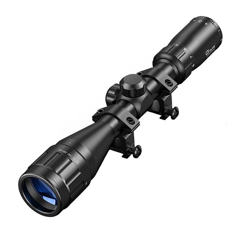 Jual 3-9x40 Rifle Scope Hunting Adjustable Objective Lens AO Optics R4 ...
