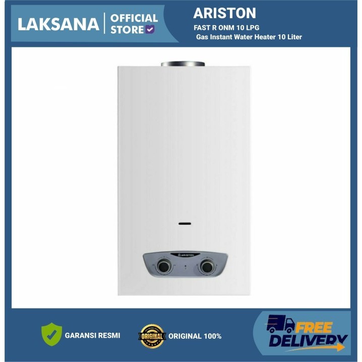 Jual Ariston FAST R ONM 10 LPG IDN Gas Instant Water Heater 10 Liter ...