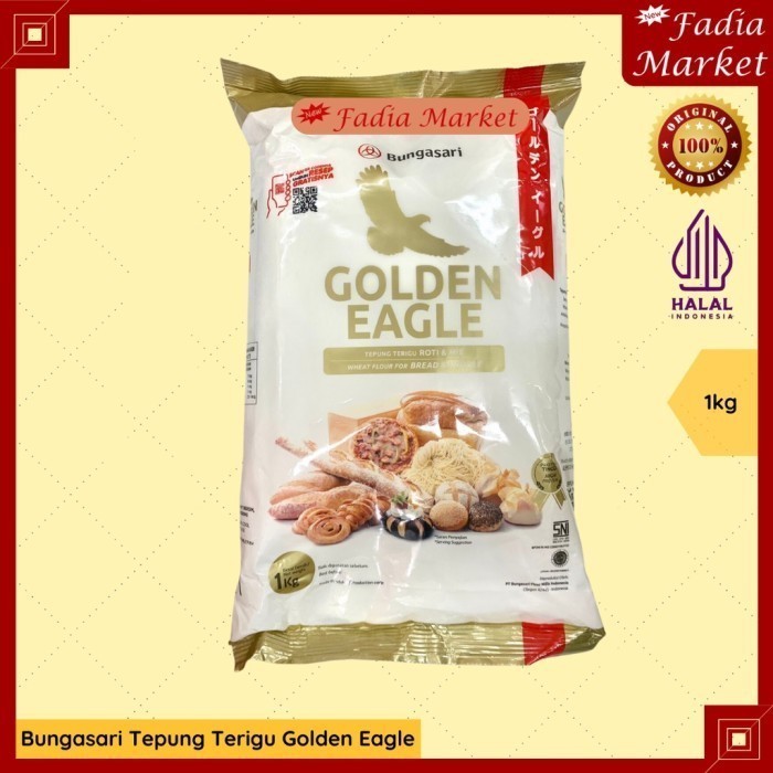 Jual Bungasari Tepung Terigu Wheat Flour Bahan Roti Mie Golden Eagle ...