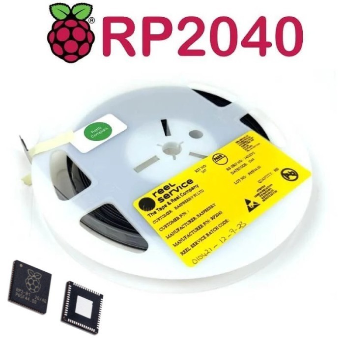 Jual SYS27 Raspberry Pi RP2040 Dual Core Microcontroller Chip | Shopee ...
