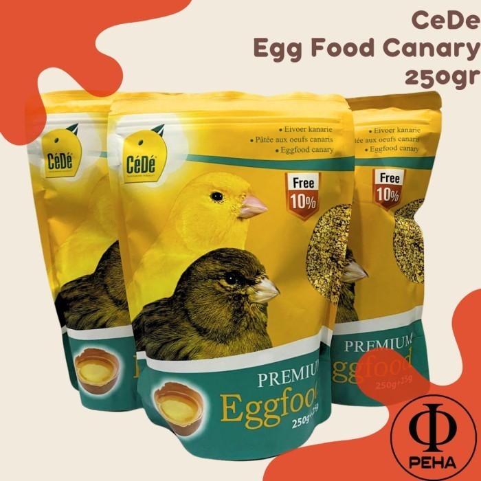 Jual Cede Premium Eggfood Pakan Burung Allround Burung Kenari, Finch ...
