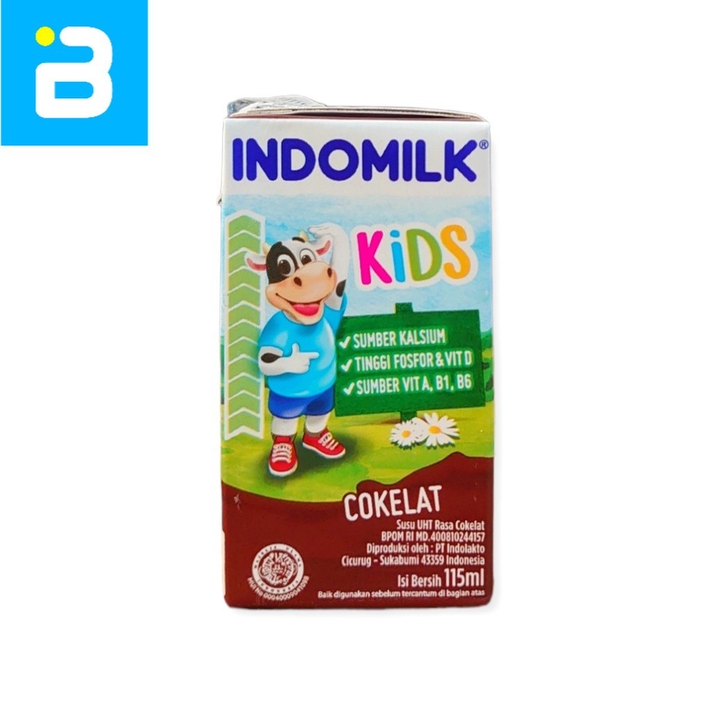 Jual Indomilk Kids Rasa Coklat 115 ML | Shopee Indonesia