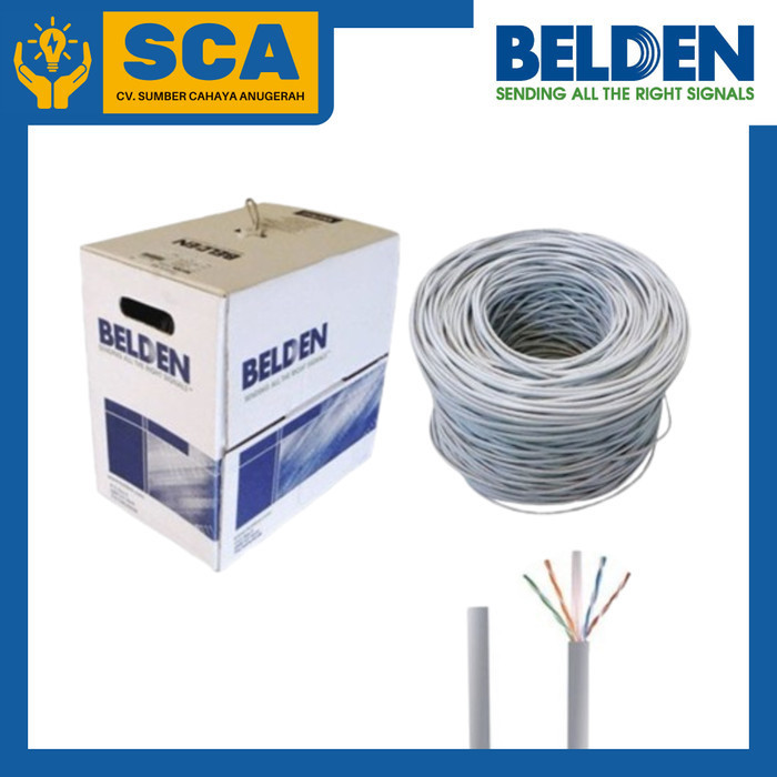 Jual Kabel LAN UTP Belden CAT6 CAT 6 Asli Per Meter @1m KABEL / CABLE ... Jual Kabel LAN UTP Belden CAT6 CAT 6 Asli Per Meter @1m KABEL / CABLE ...
