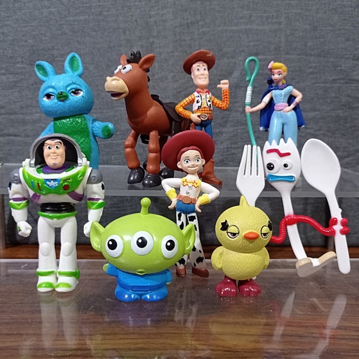 Jual Vincent Action Figure Toy Story 4 Set isi 7 - Isi 9A | Shopee ...