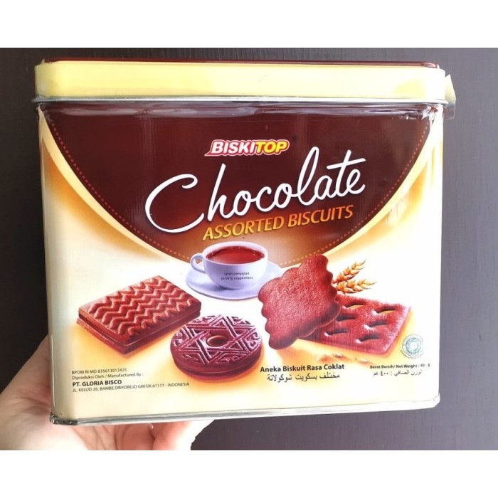 Jual BISKITOP - Coklat Biskuit 400gr Biscuit Kaleng/ Gift Pack | Shopee ...