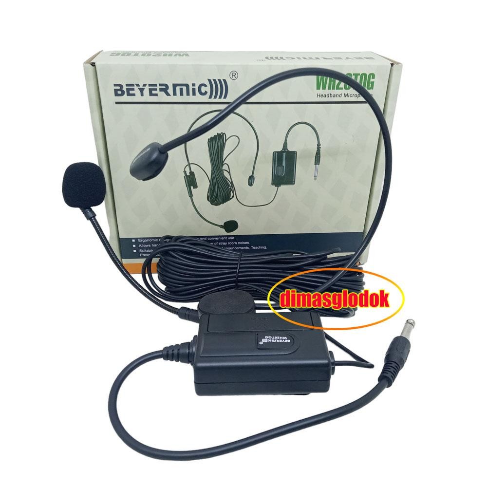 Jual Mic Headset Mik Bando BEYERMIC WH20TQG Imam Masjid Microphone ...