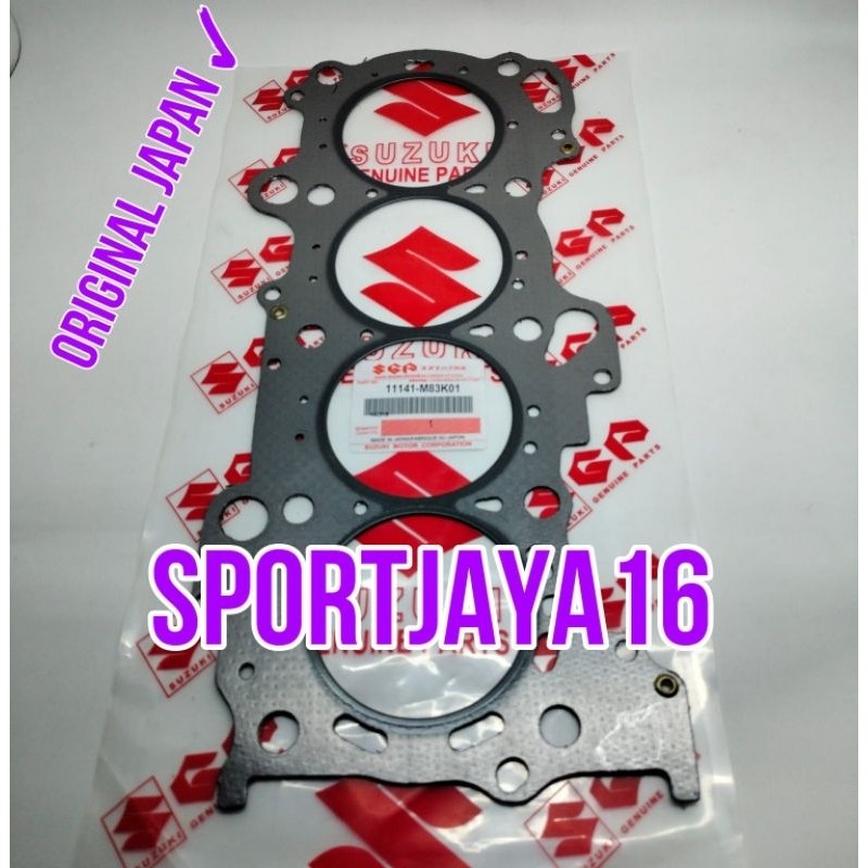 Jual PAKING PACKING GASKET HEAD KOP DEKSEL SUZUKI SPLASH NEW - IGNIS 1.2 1.200CC K12B JAPAN ...