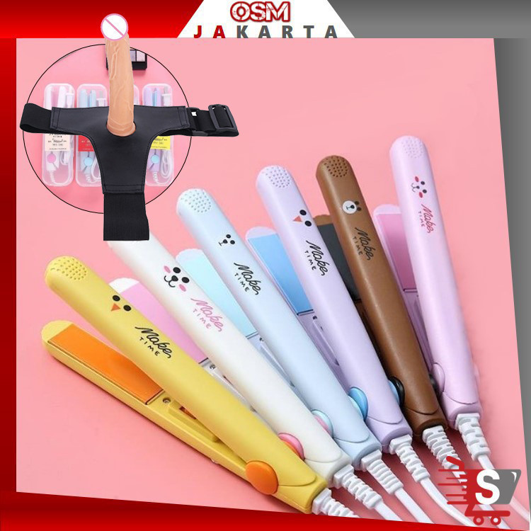 Jual Catokan Rambut Karakter 2 in 1 / Catok Rambut Mini / Hair ...