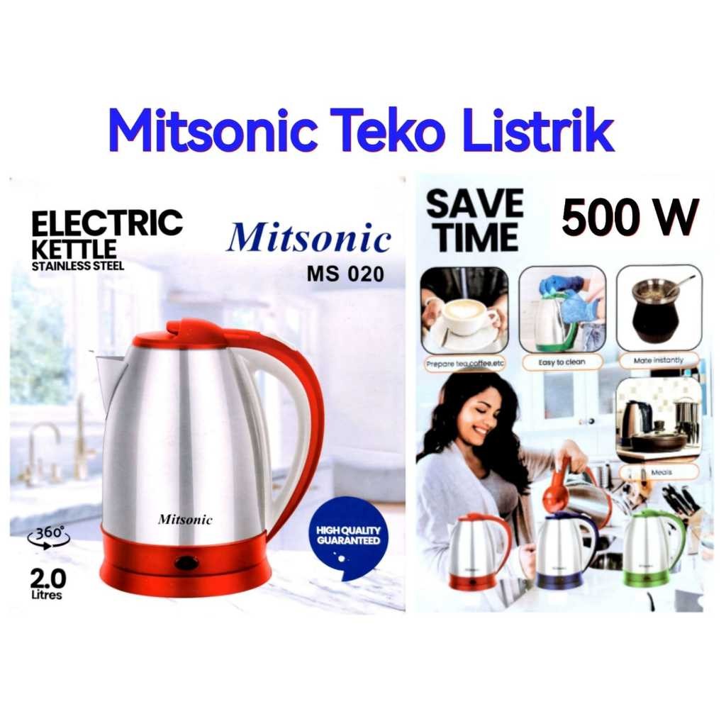 Jual Omicko / Meiko Teko Mug Listrik Stainless 2 liter MK-157 / Mitsonic 020 | Shopee Indonesia
