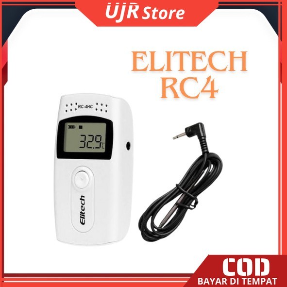 Jual ELITECH RC-4 USB Temperature Data logger+External Sensor RC4 ...