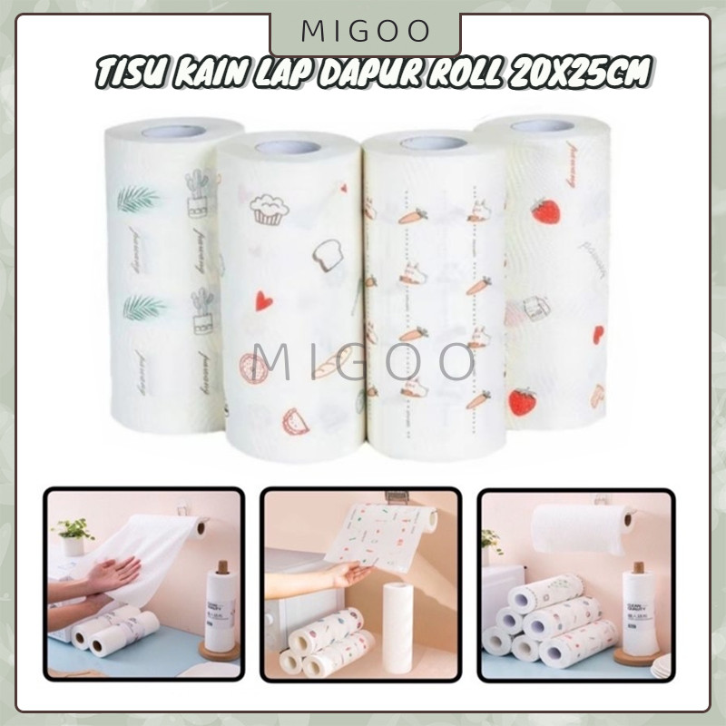 Jual Tisu Dapur Roll 20x25cm 50 Lembar / Tissue Gulung Dapur / Tisu ...