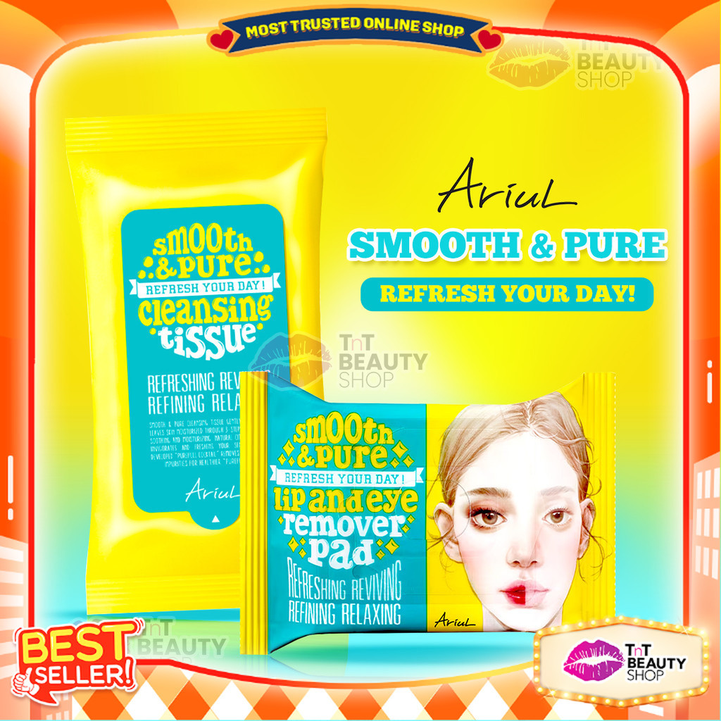 Jual Ariul Smooth And Pure Cleansing Foam , Facewash / Lip & Eye ...