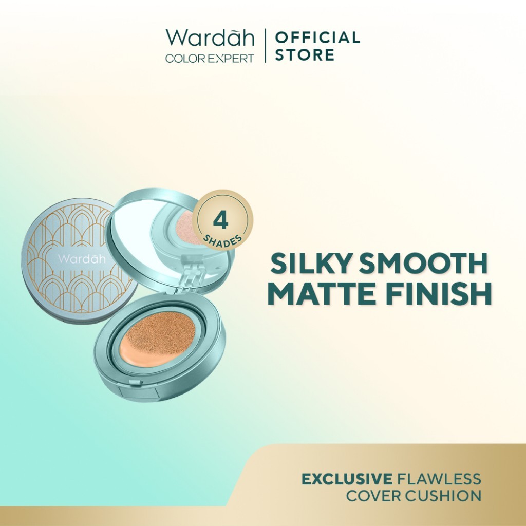 Jual Wardah Exclusive Flawless Cover Cushion | Shopee Indonesia