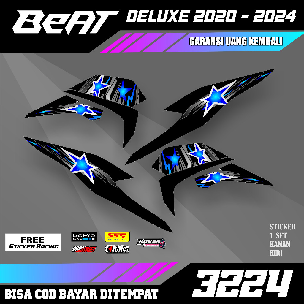 Jual STRIPING BEAT CBS DELUXE NEW ESP ISS 2020 2021 2022 2023 2024 ...