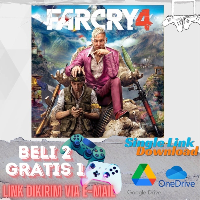 Jual FAR CRY 4 Game PC dan Game Laptop - Download Single Link | Shopee Indonesia