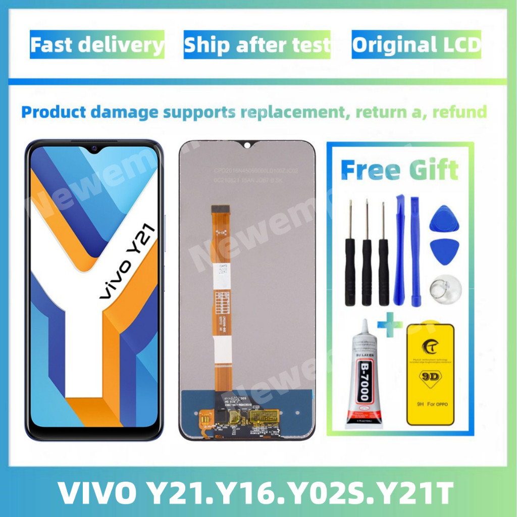 Jual Original LCD For VIVO Y02S Y01 Y21 Y21T Y21S Y21a Y21E Y21G Y16 ...