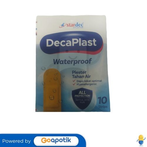 Jual Stardec Decaplast Waterproof Pack 10 Strips | Shopee Indonesia