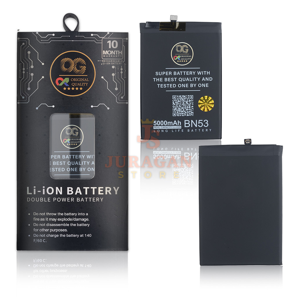 Jual BATERAI BATRE OG SUPER ( OG ) XIAOMI REDMI NOTE 9 PRO / NOTE 10 ...